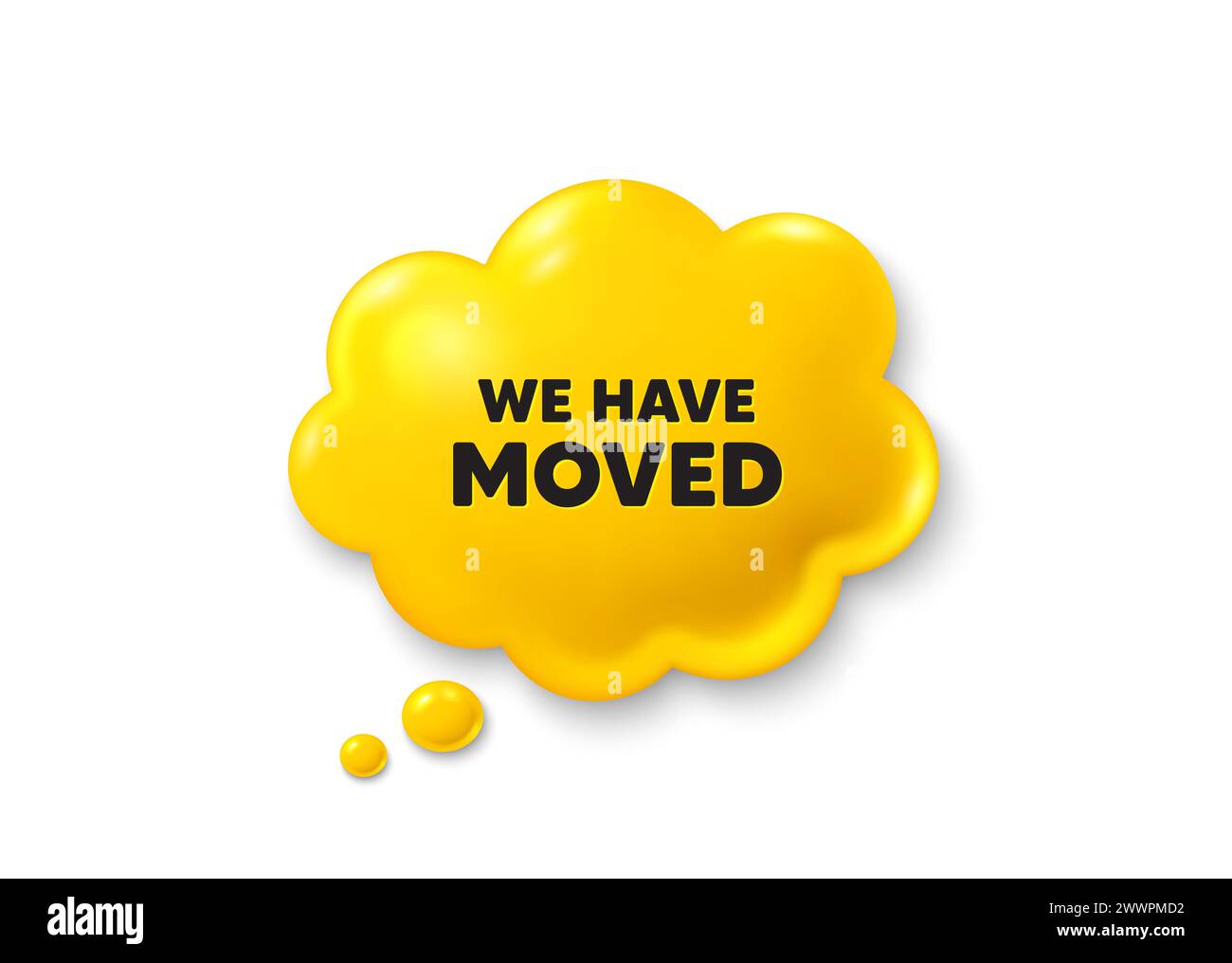 Road sign has moved Stock Vector Images - Alamy