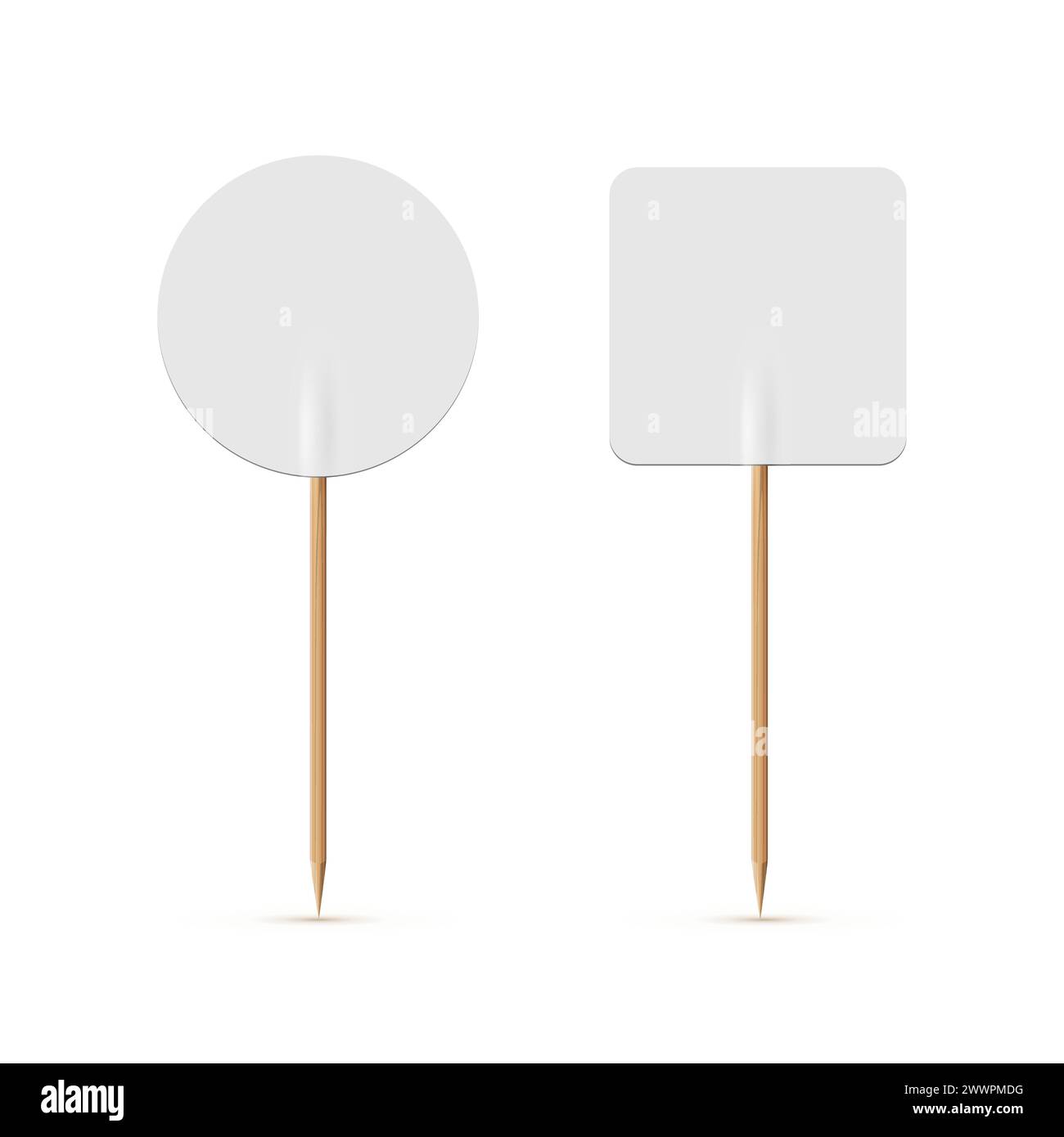 Wooden cake topper Stock Vector Images - Alamy