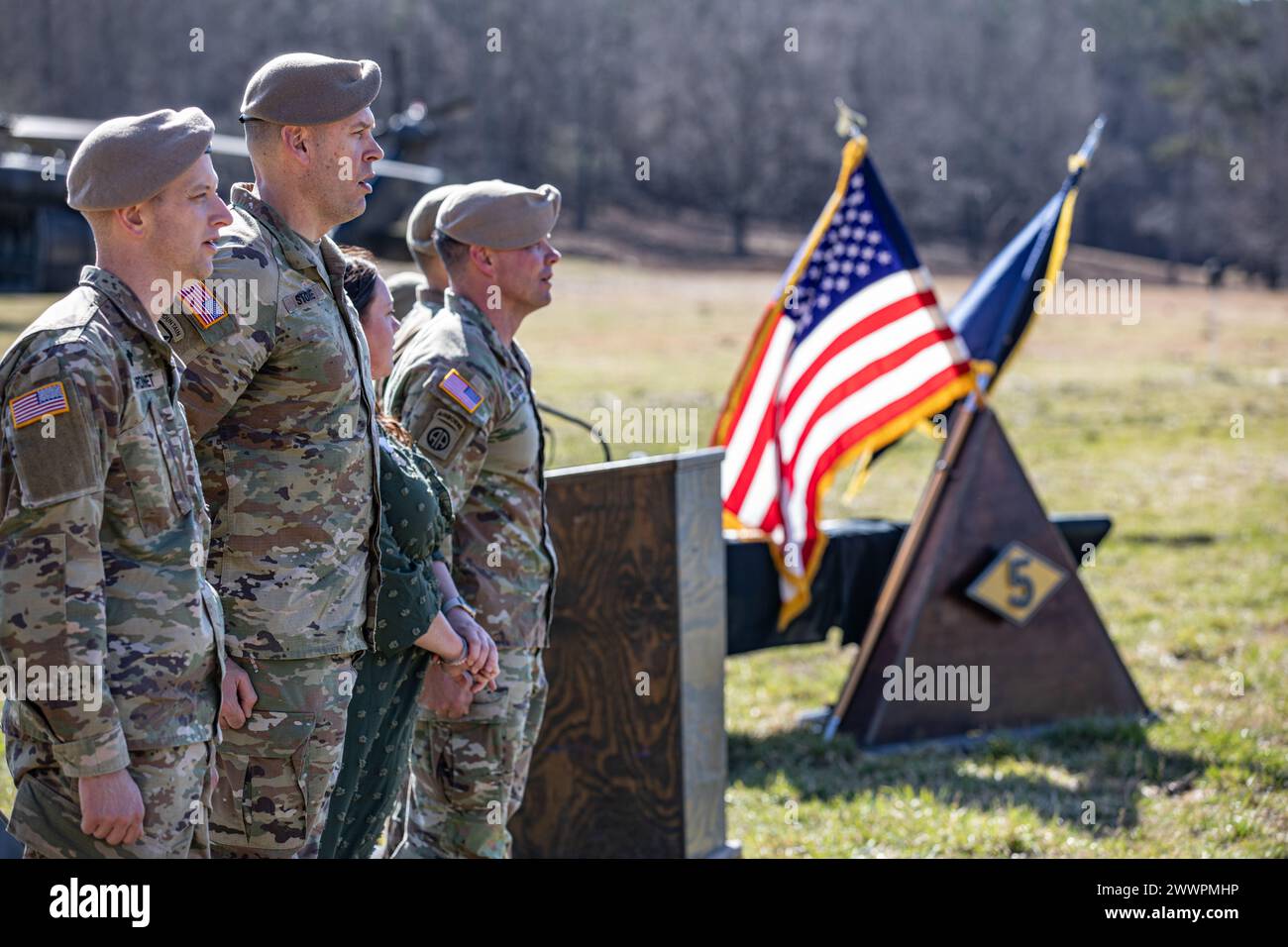 A group of U.S. Army Rangers, assigned to 5th Ranger Training Battalion ...