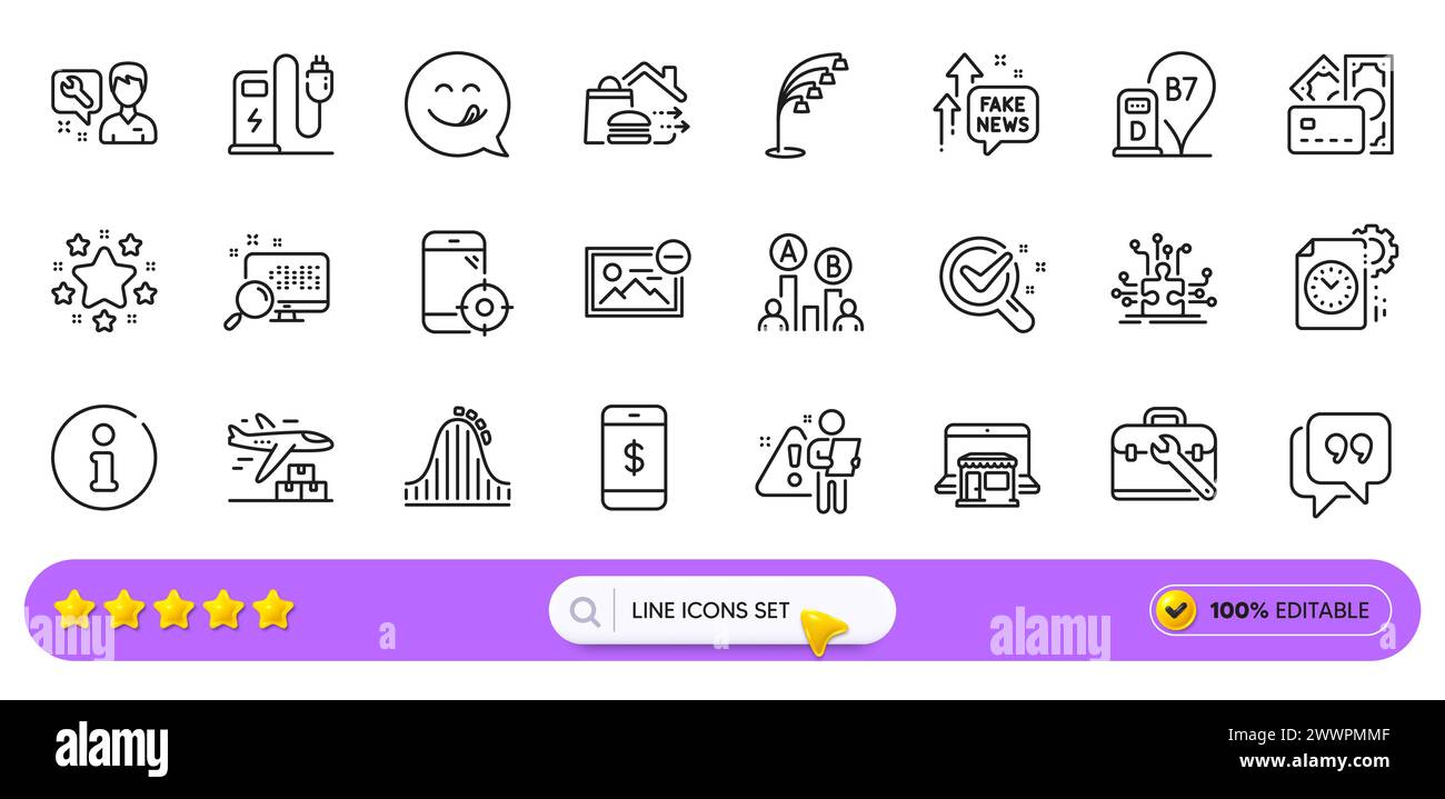 Project deadline, Roller coaster and Seo phone line icons for web app ...