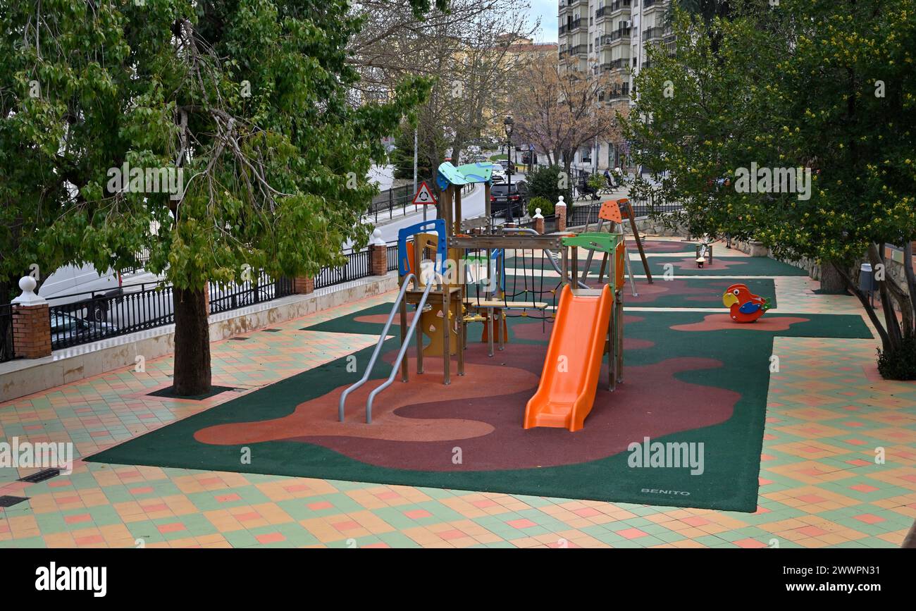 Playground slides hi-res stock photography and images - Alamy