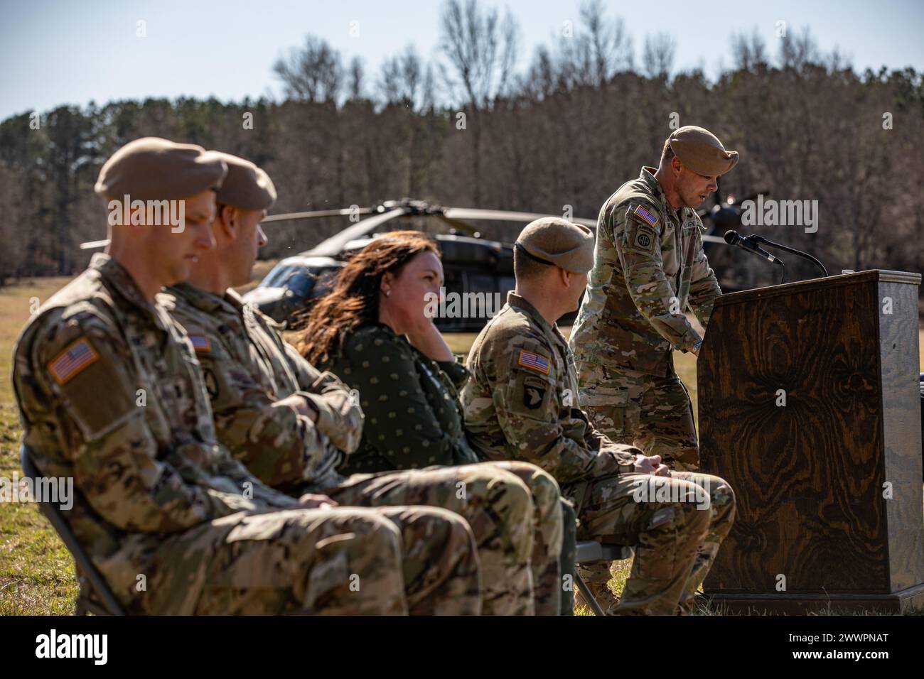 U.S. Army Command Sgt. Maj. Joey D. Blacksher, assigned to 5th Ranger ...