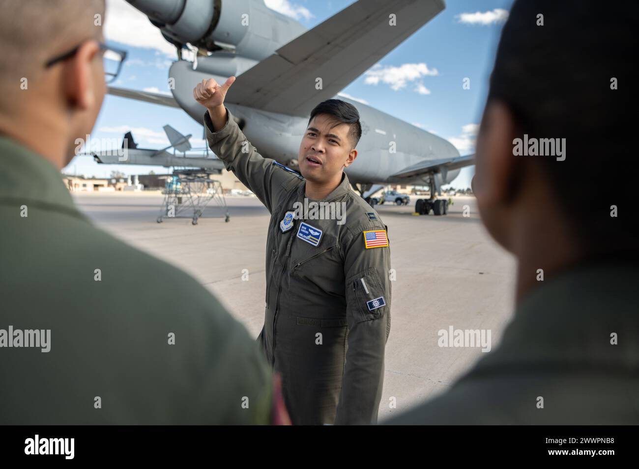 U.S. Air Force Capt. Kevin Cabusora, 6th Air Refueling Squadron KC-10 ...