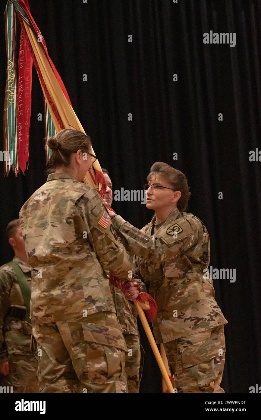 U.S. Army Reserve Command Sgt. Maj. Annette Brandenburg-Bethany ...
