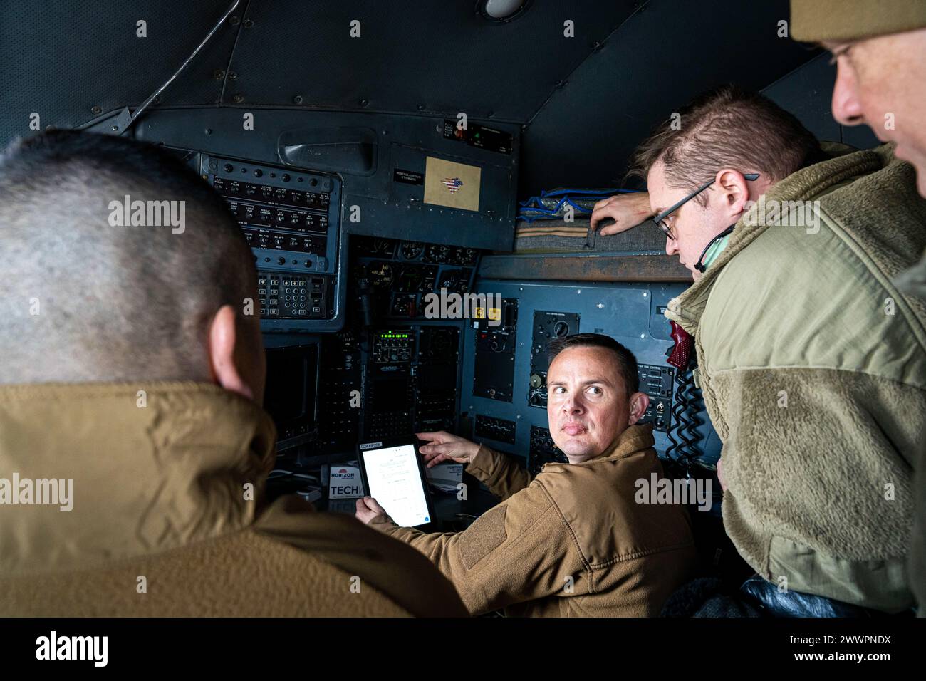 U.S. Airmen assigned to the 139th Aircraft Maintenance Squadron ...