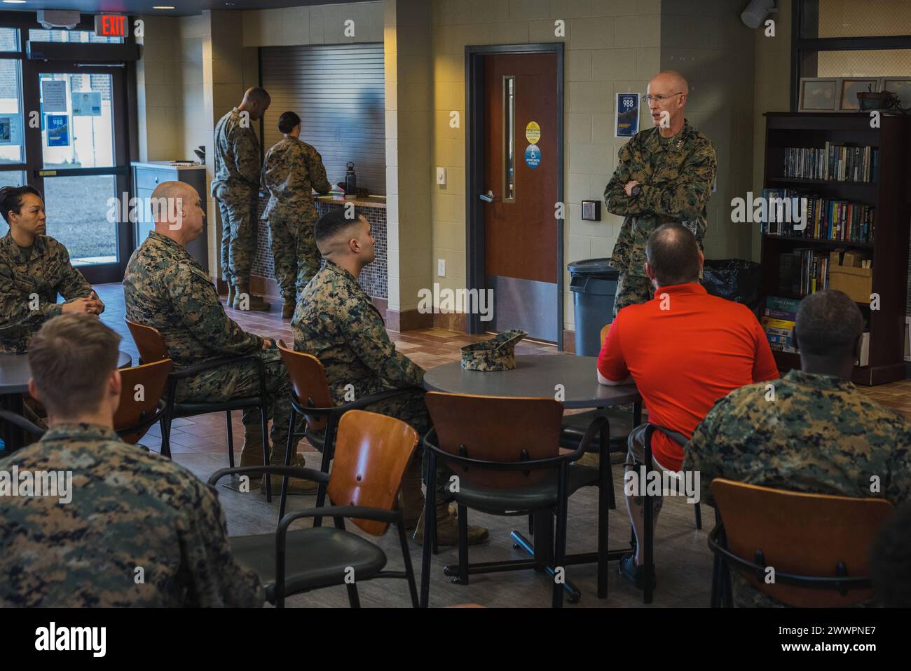 U.S. Marine Corps Lt. Gen. James Glynn, deputy commandant for Manpower ...