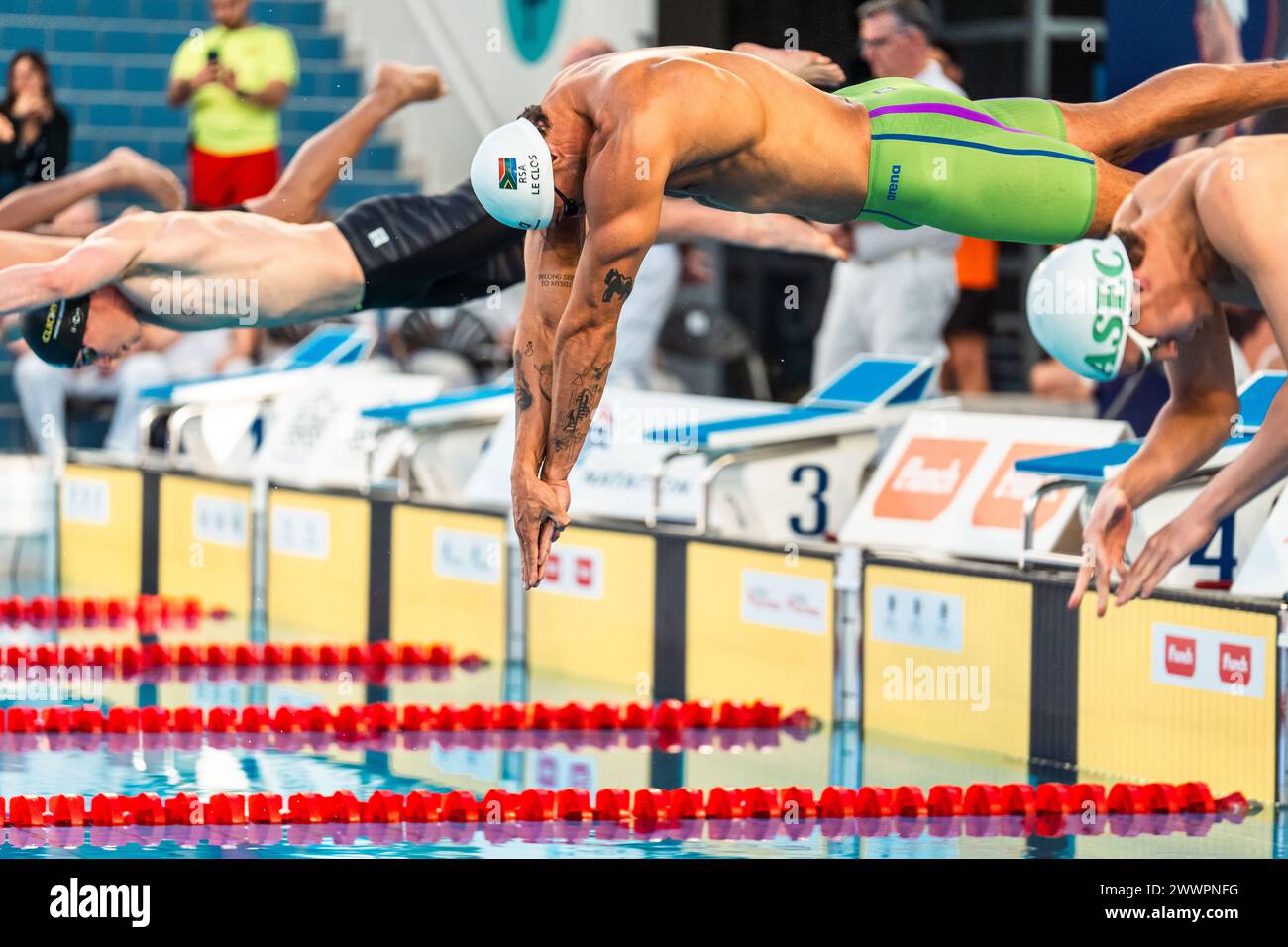 Florent MANAUDOU (FRA), men 100m freestyle swimming final, during the ...
