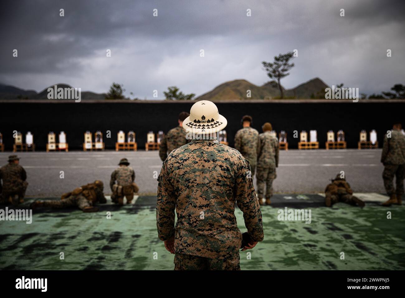U.S. Marine Corps Cpl. Caleb Anderson, a motor vehicle operator with ...