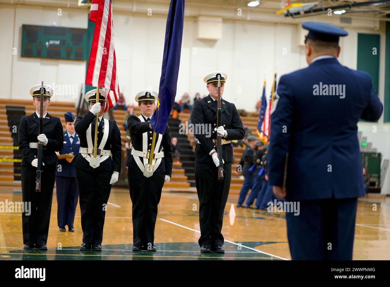 JOINT BASE ELMENDORF-RICHARDSON, Alaska -- Junior ROTC cadets ...