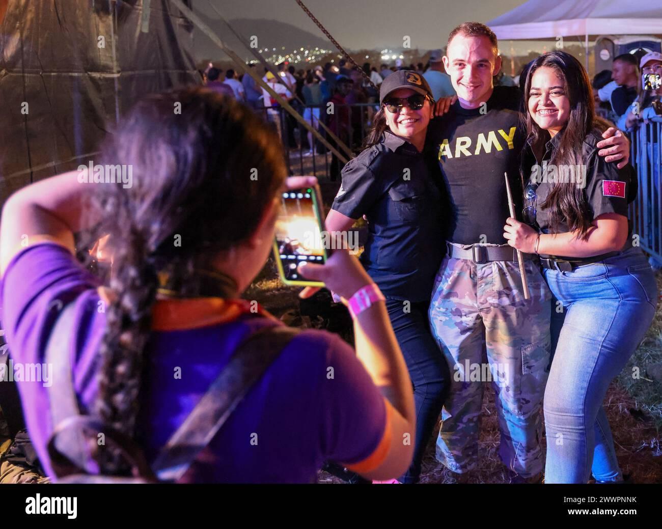 Staff Sgt. Chazz Rogers, squad leader and bassist with the 39th Army ...