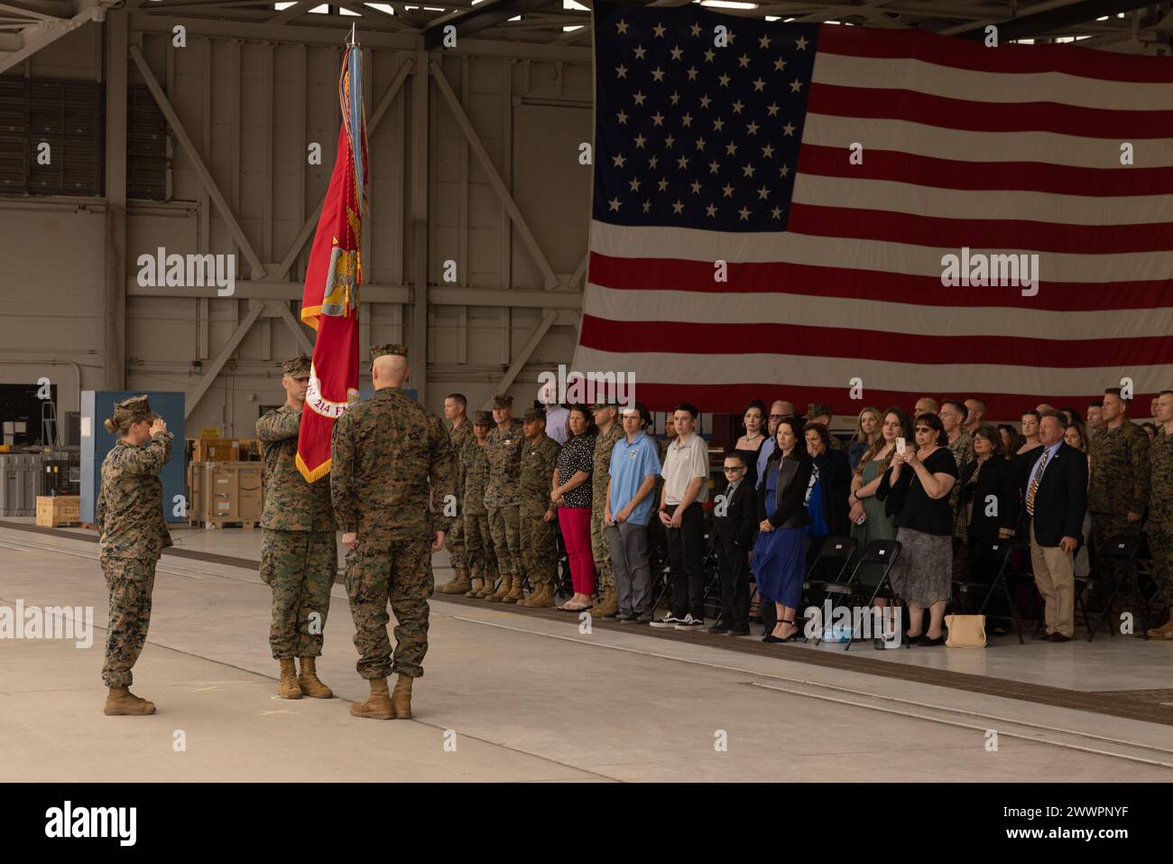 U.S. Marines with Marine Fighter Attack Squadron 214 (VMFA-214), 3rd ...