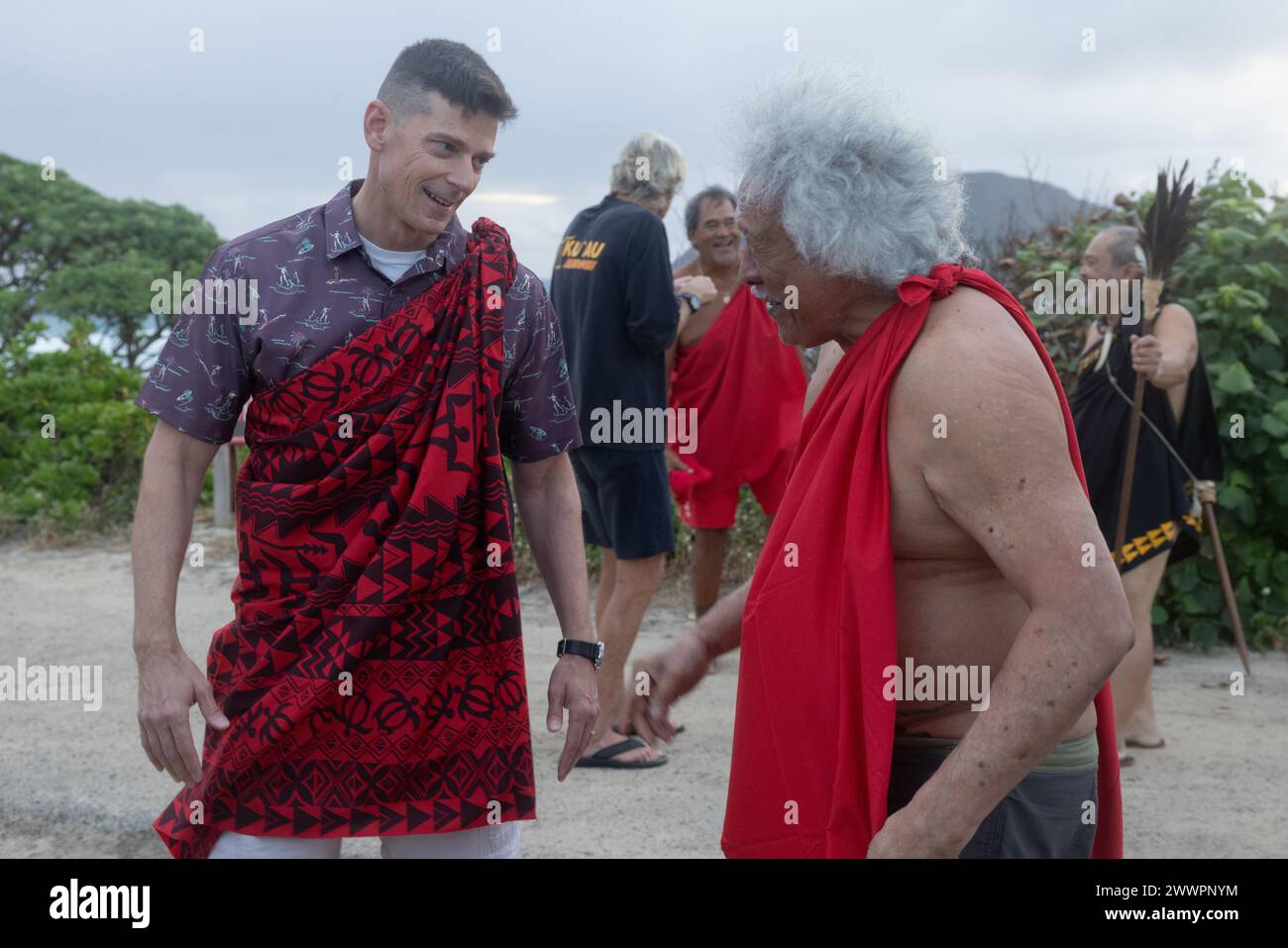 U.S. Marine Corps Col. Jeremy Beaven, commanding officer of Marine ...