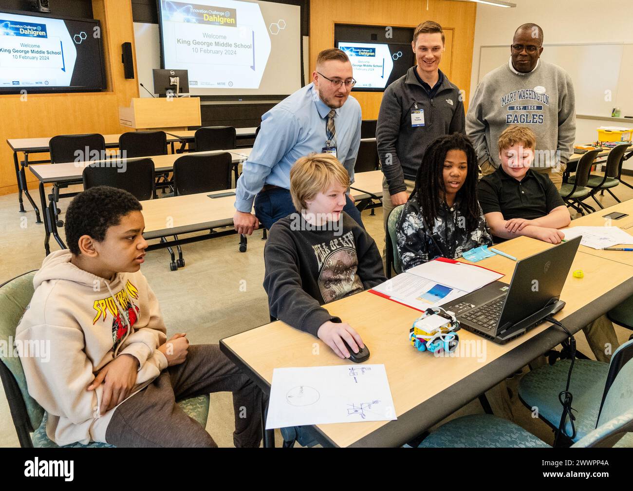 (Back row left to right) Naval Surface Warfare Center Dahlgren Division ...