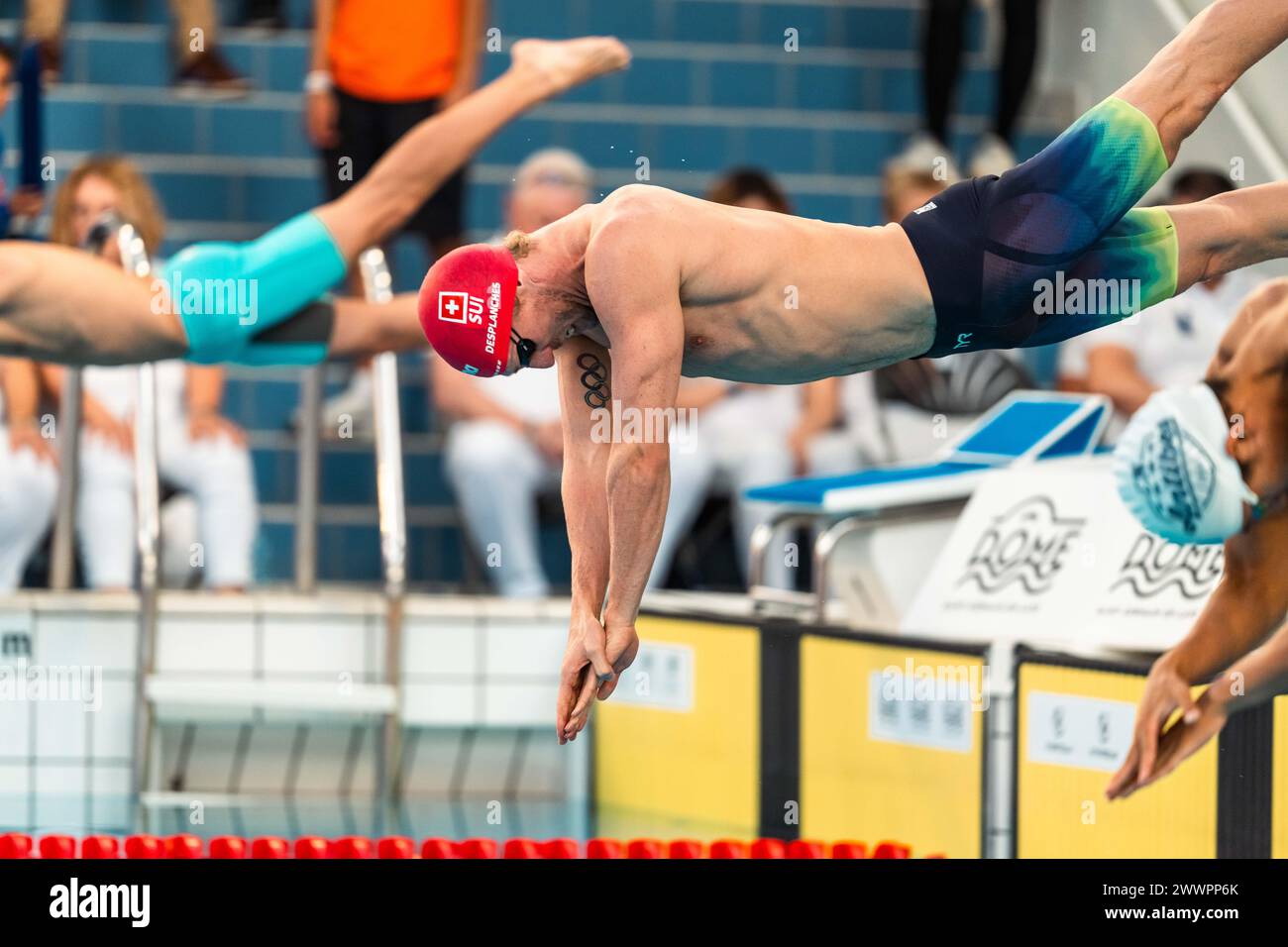 Jeremy DESPLANCHES (SUI), men 400m medley final, during the Giant Open ...