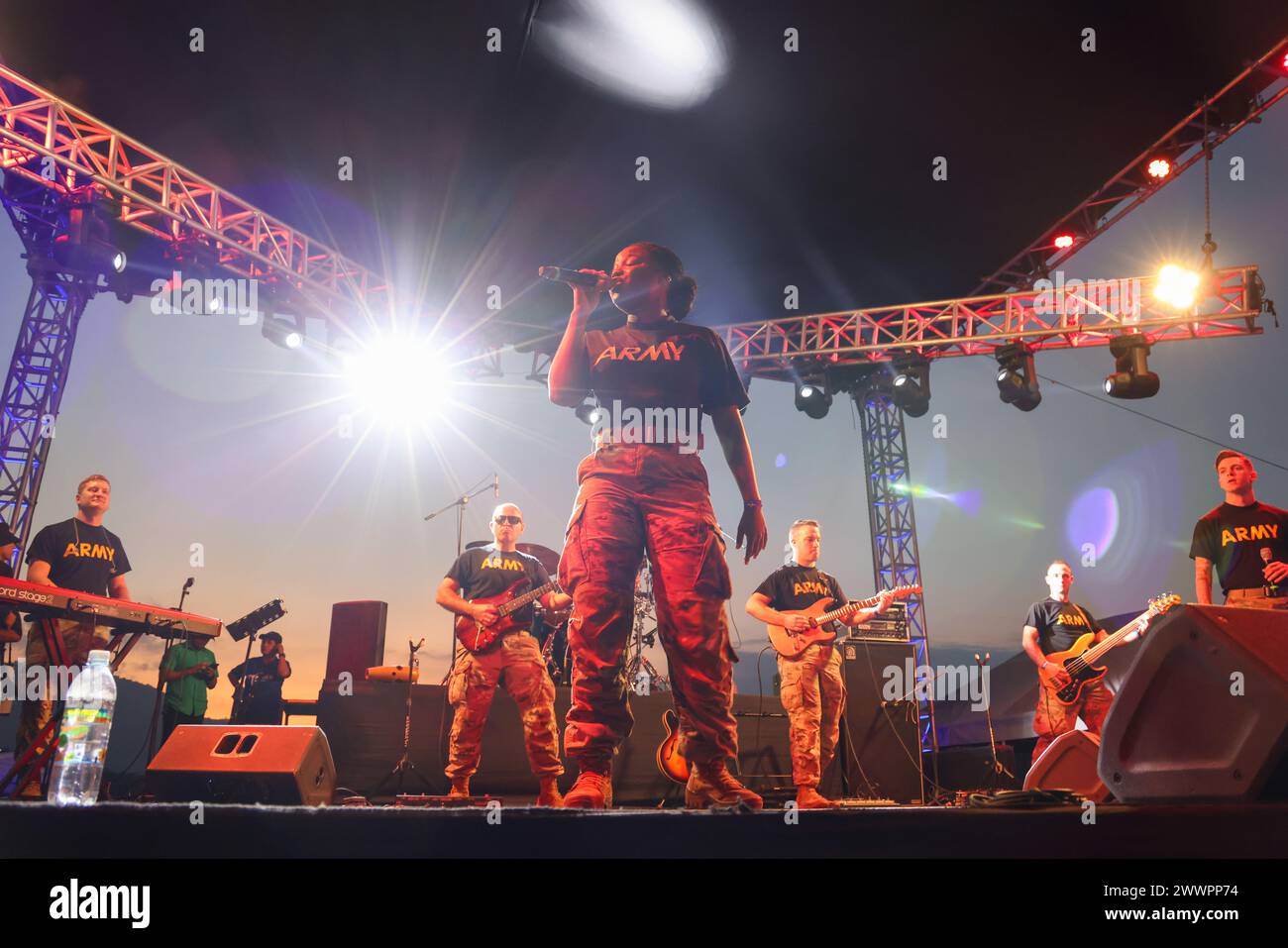 Sgt. Victoria Fatukasi, vocalist, 39th Army Band, 54th Troop Command ...