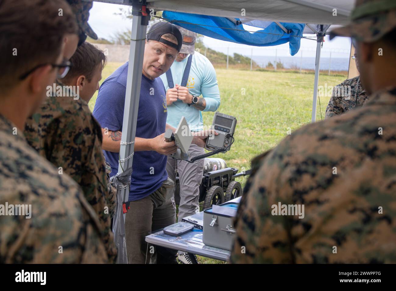 U.S. Marines with Marine Wing Support Squadron 174, Marine Aircraft ...