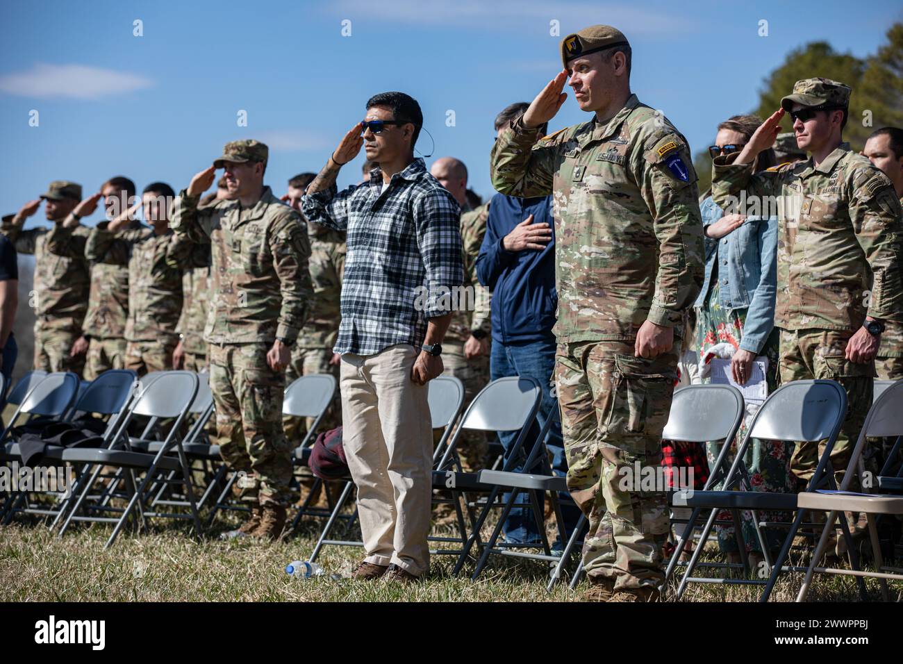 A group of U.S. Army Rangers, assigned to 5th Ranger Training Battalion ...