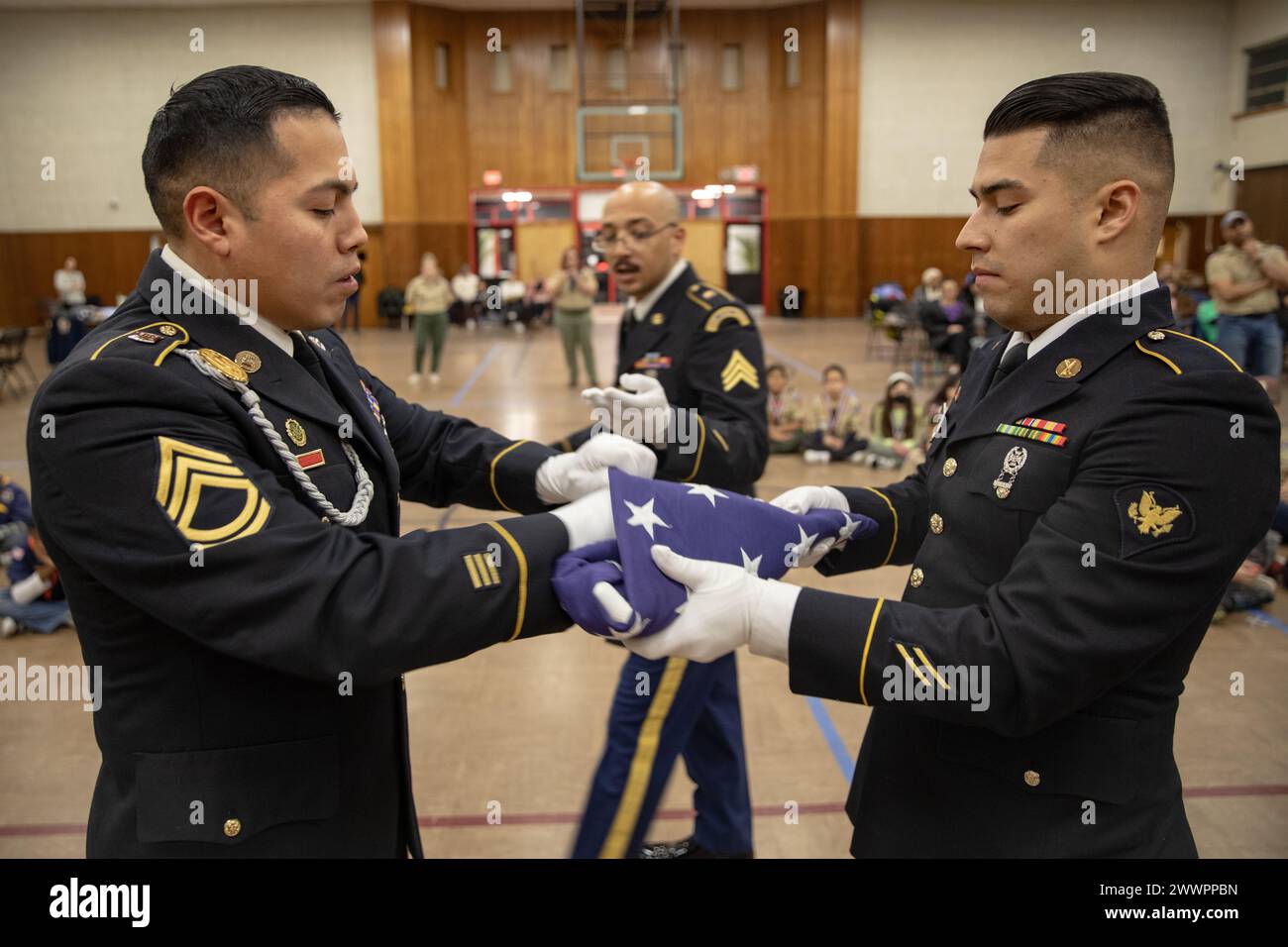 U.S. Army Soldiers with Able Company, Recruiting and Retention ...