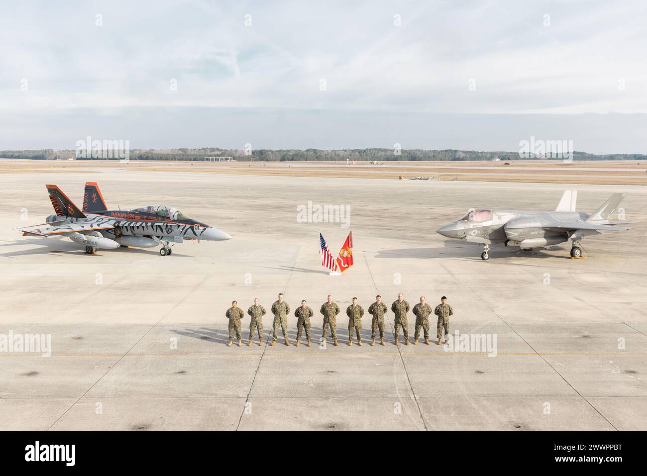 U.S. Marines with Marine Aircraft Group (MAG) 31, 2nd Marine Aircraft ...