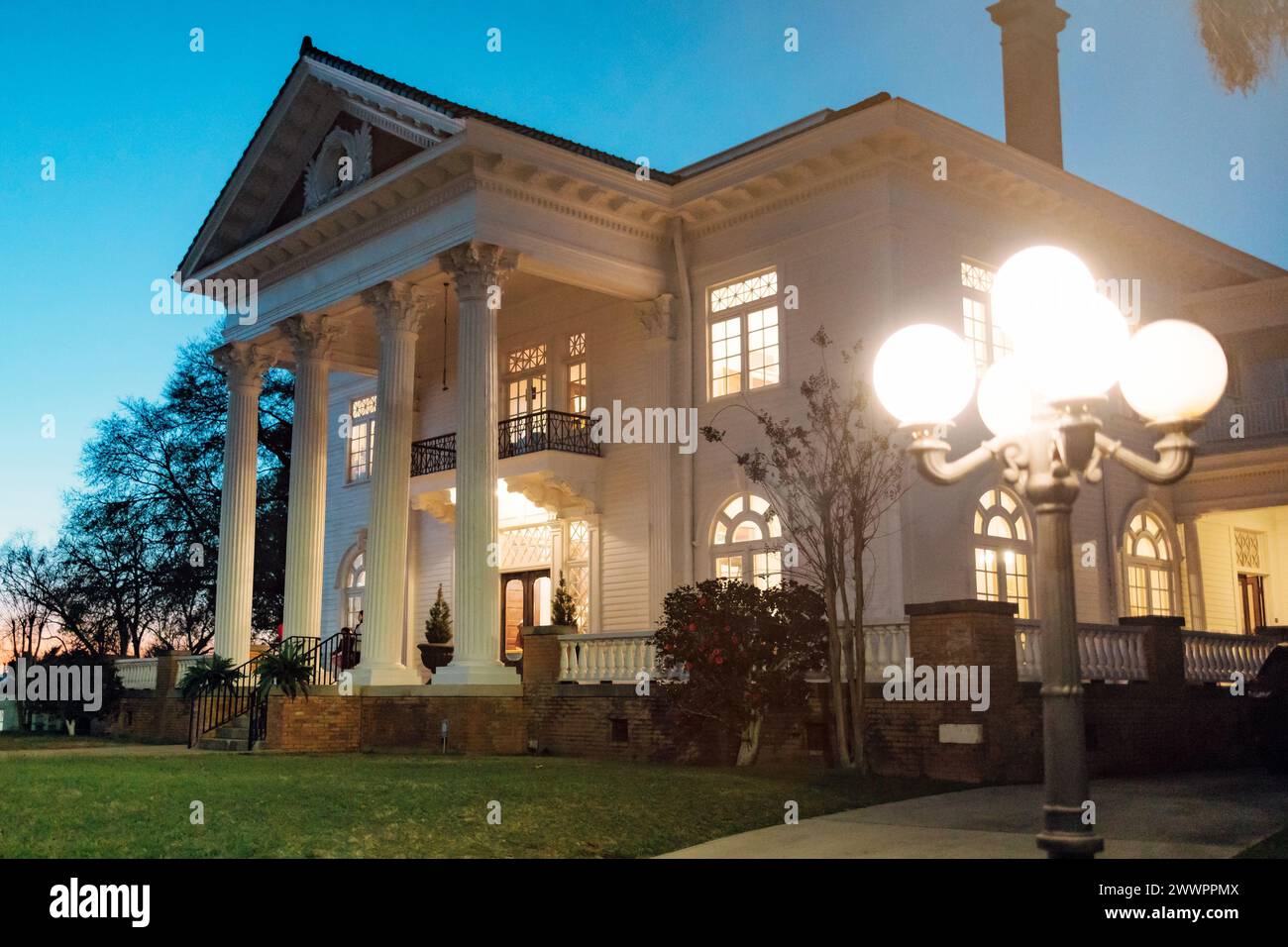 The Holman House in Ozark, Ala. on the opening night of the U.S. Army ...