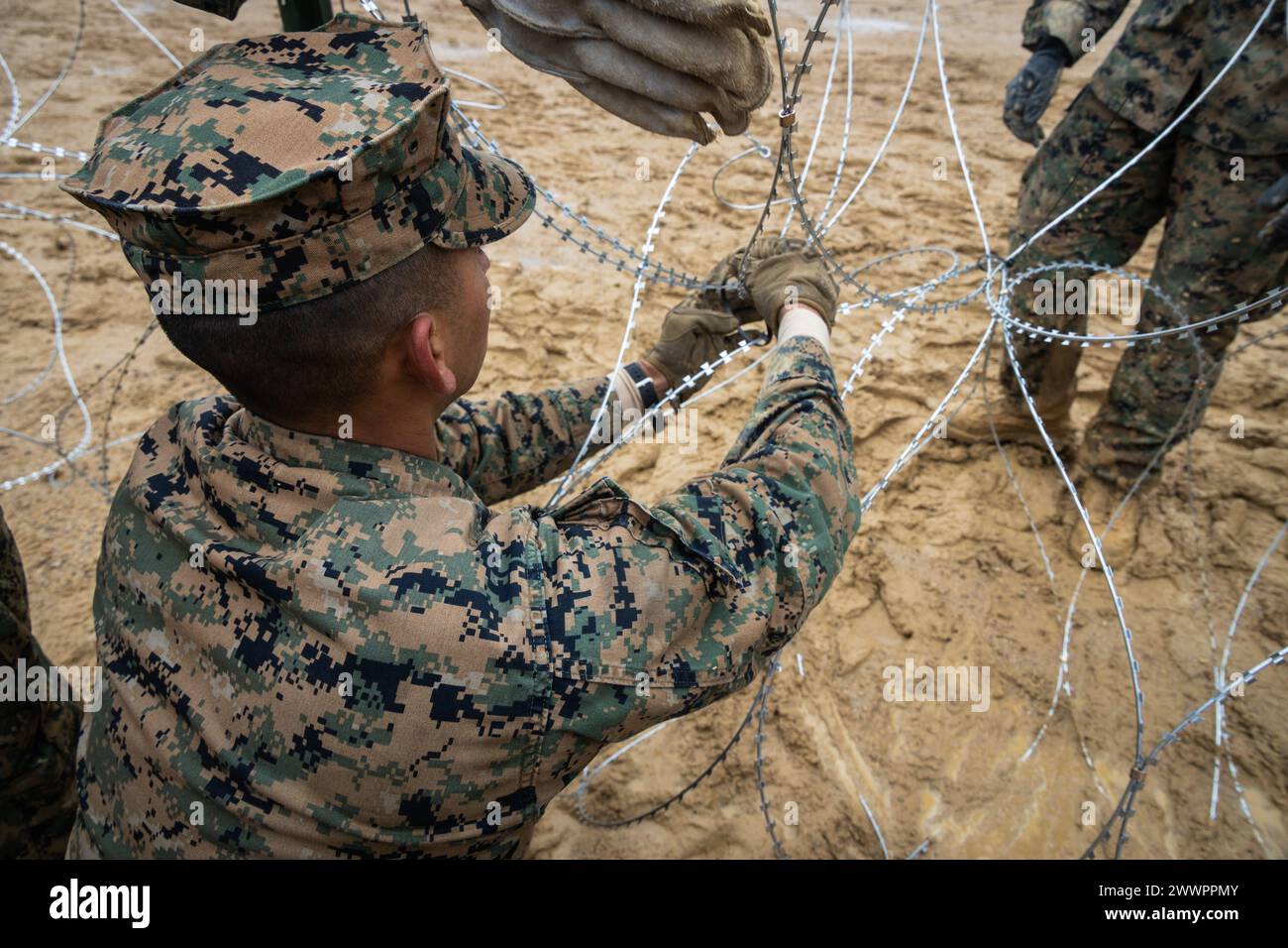 U.S. Marine Corps Sgt. Edgar Soto Angel, an exercise-specific sergeant ...