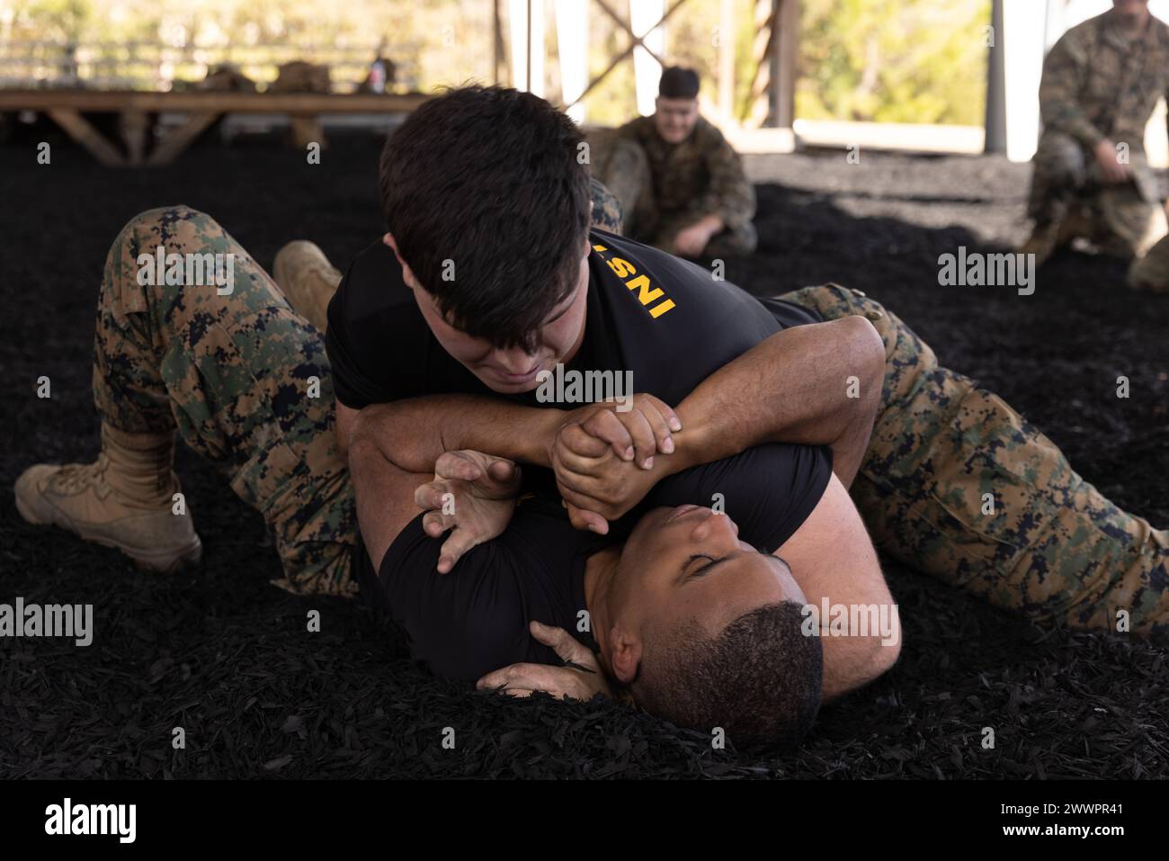 U.S. Marine Corps Sgt. John Partridge, Corporals Course instructor ...