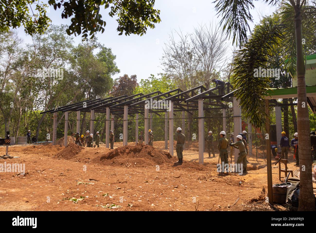 U.S. Marines with Marine Wing Support Squadron (MWSS) 171, Marine ...