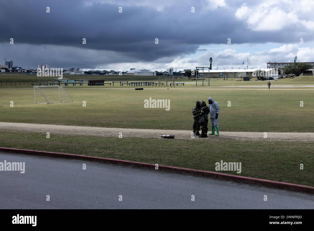 Marines with Marine Wing Support Squadron 172, 1st Marine Aircraft Wing ...