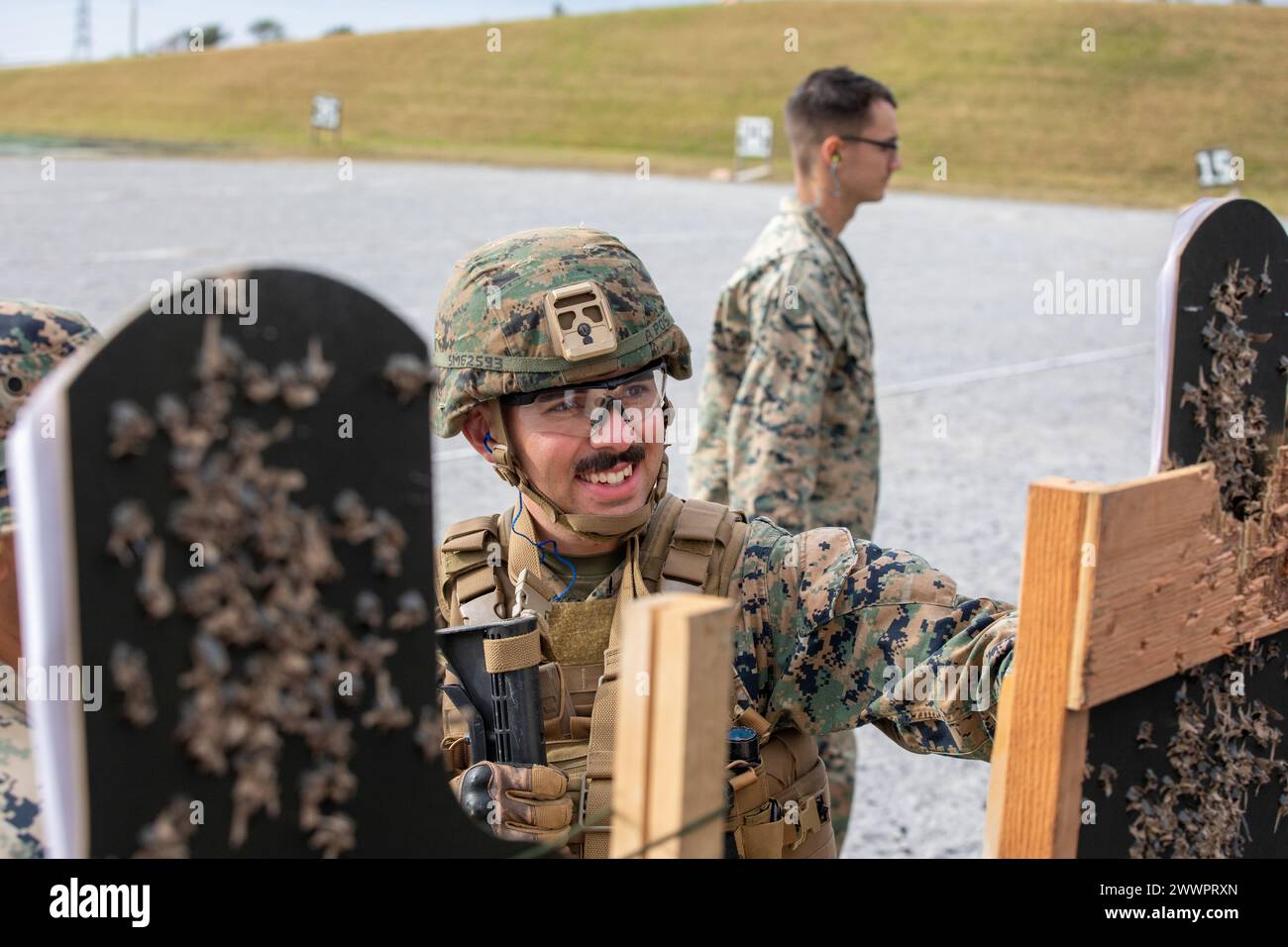 U.S. Marine Corps Capt. Santiago Martinez, a company commander with ...