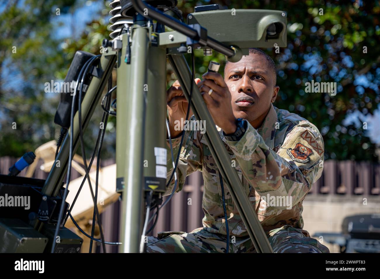 U.S. Air Force Airman 1st Class Keston Purcell, a 1st Special ...