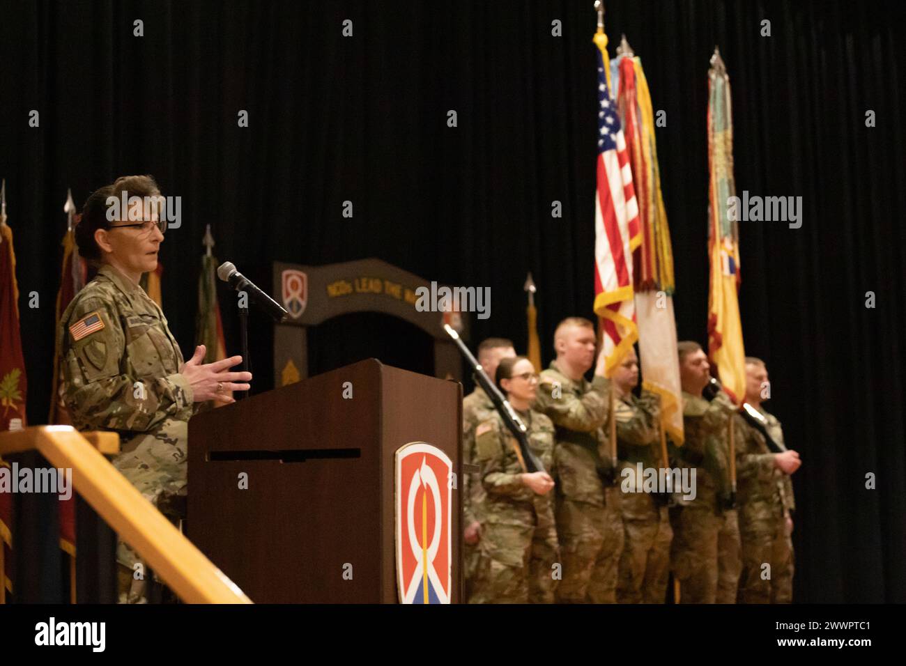 U.S. Army Reserve Command Sgt. Maj. Annette Brandenburg-Bethany ...