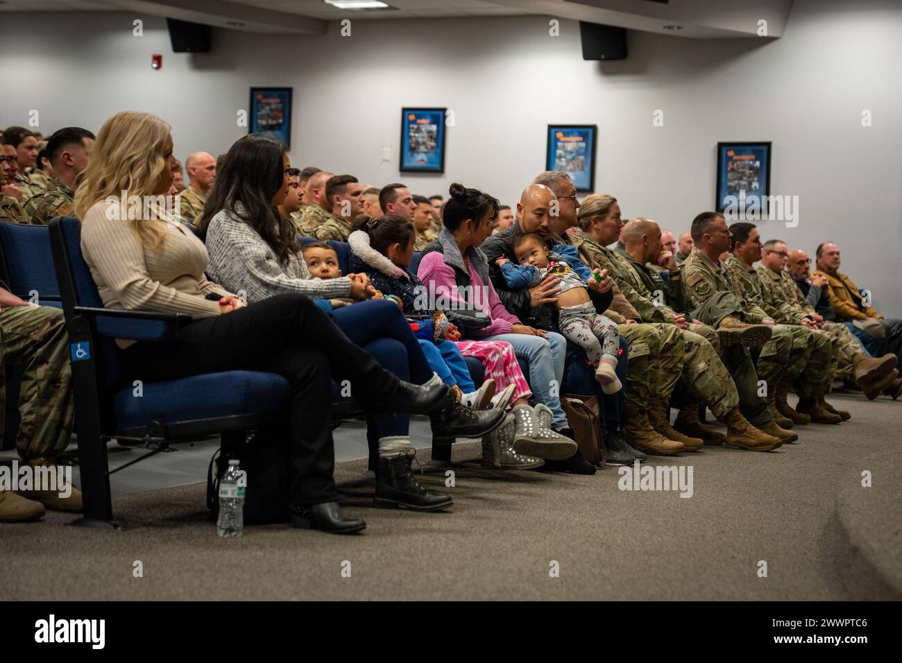 A change of command ceremony for the 152nd Security Forces Squadron ...