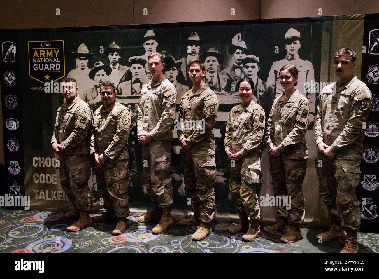 Soldiers assigned to the Military Intelligence Readiness Command and U ...