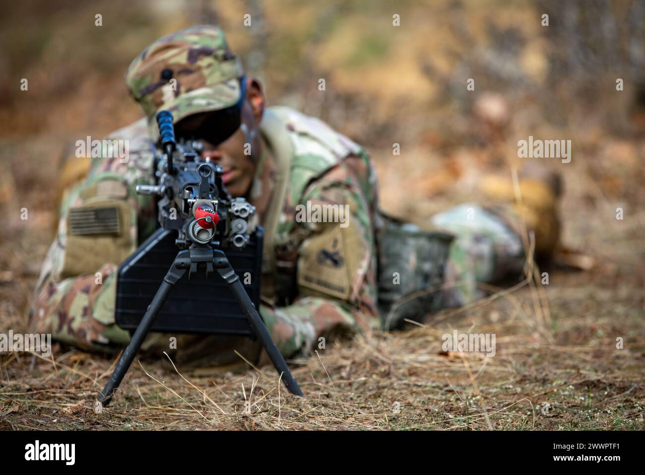A U.S. Army Soldier from 1st Battalion, 6th Infantry Regiment, 2nd ...