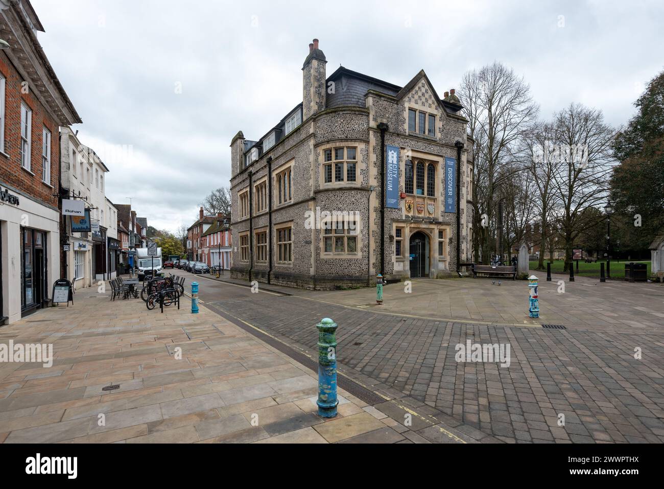 Winchester city museum building exterior. March 2024 Stock Photo - Alamy