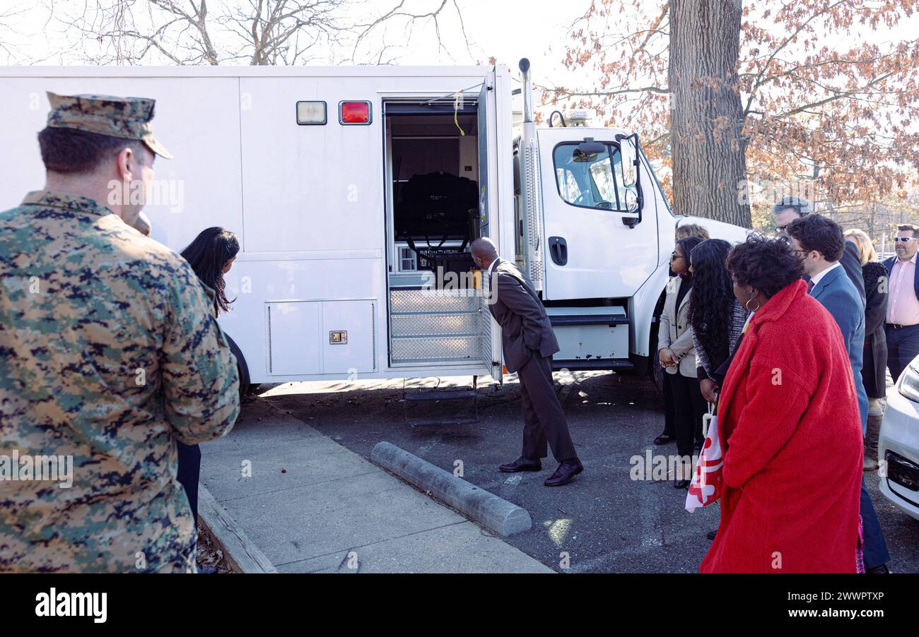 U.S. Marines with the Chemical Biological Incident Response Force ...