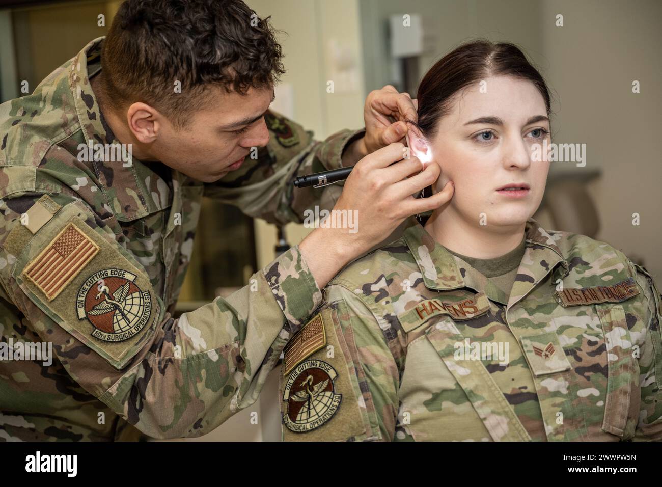 U.S. Air Force Senior Airman Theodies Scott, Otolaryngology ...