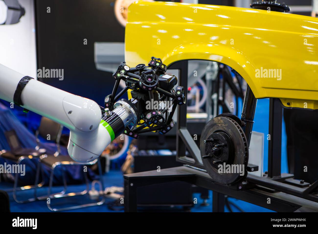 Robot arm equipped optical CMM 3D scanner Coordinate Measuring Machine ...