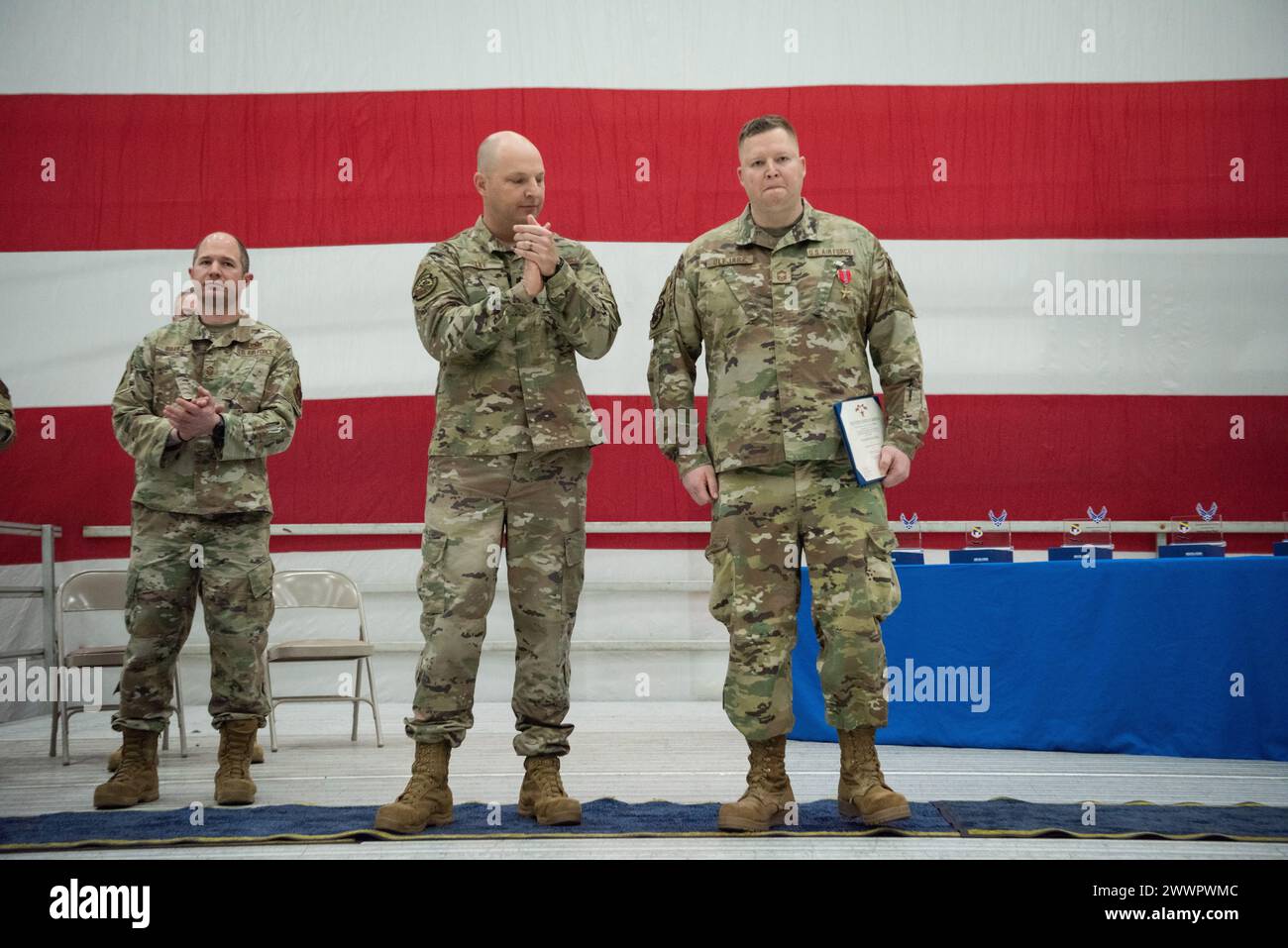 U.S. Air Force Chief Master Sgt. David Olejarz, 128th Civil Engineer ...