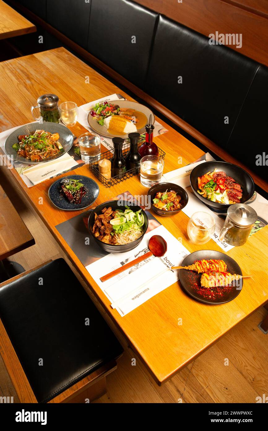 Japanese dishes on table hi-res stock photography and images - Alamy