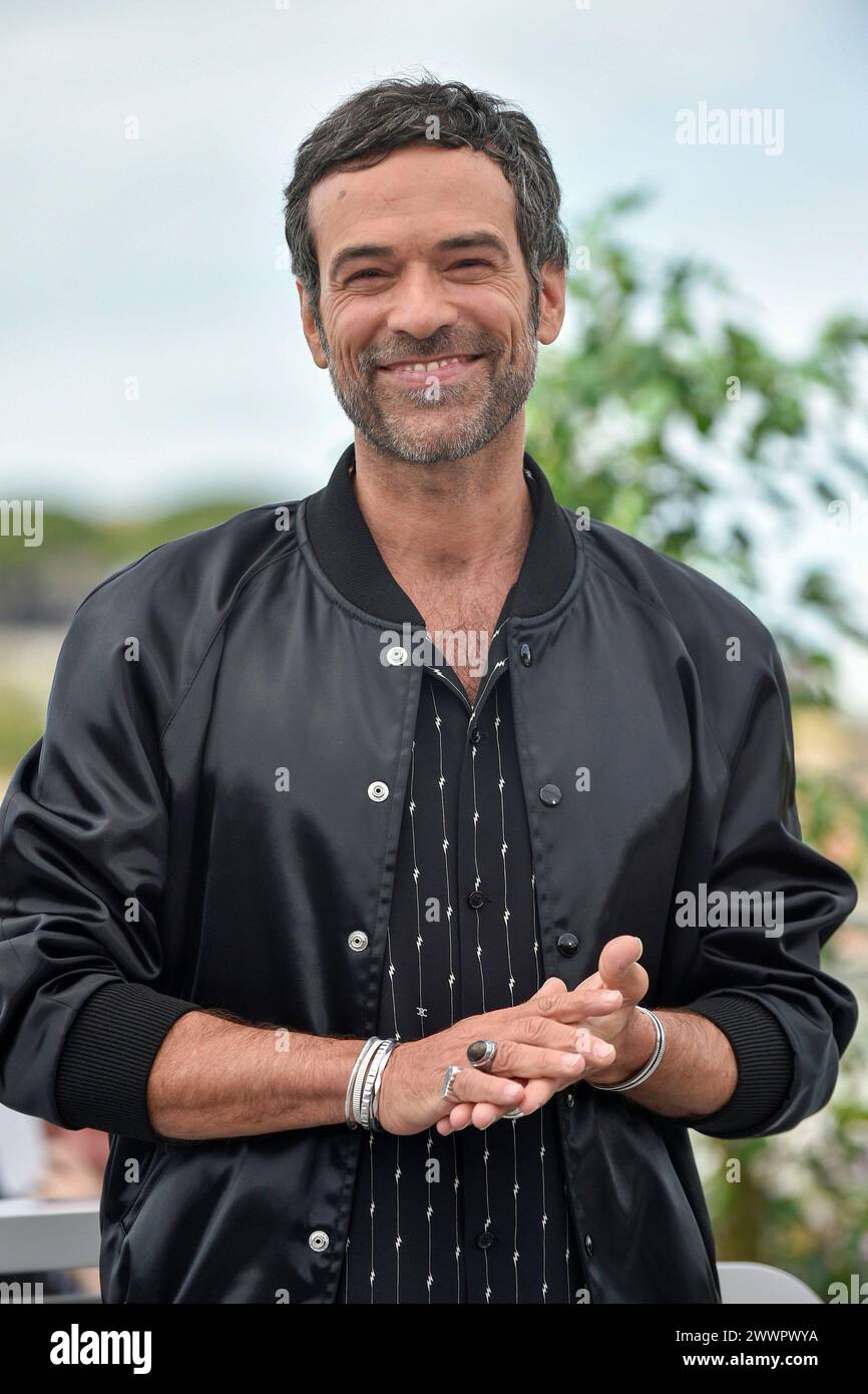 Actor Romain Duris posing during the photocall of the film “The Animal ...