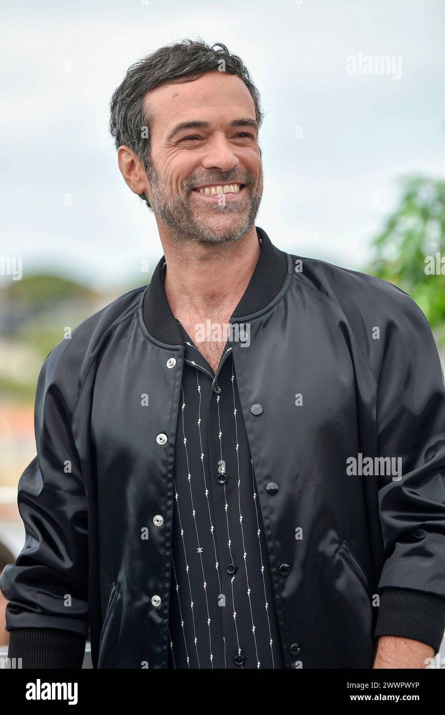 Actor Romain Duris posing during the photocall of the film “The Animal ...