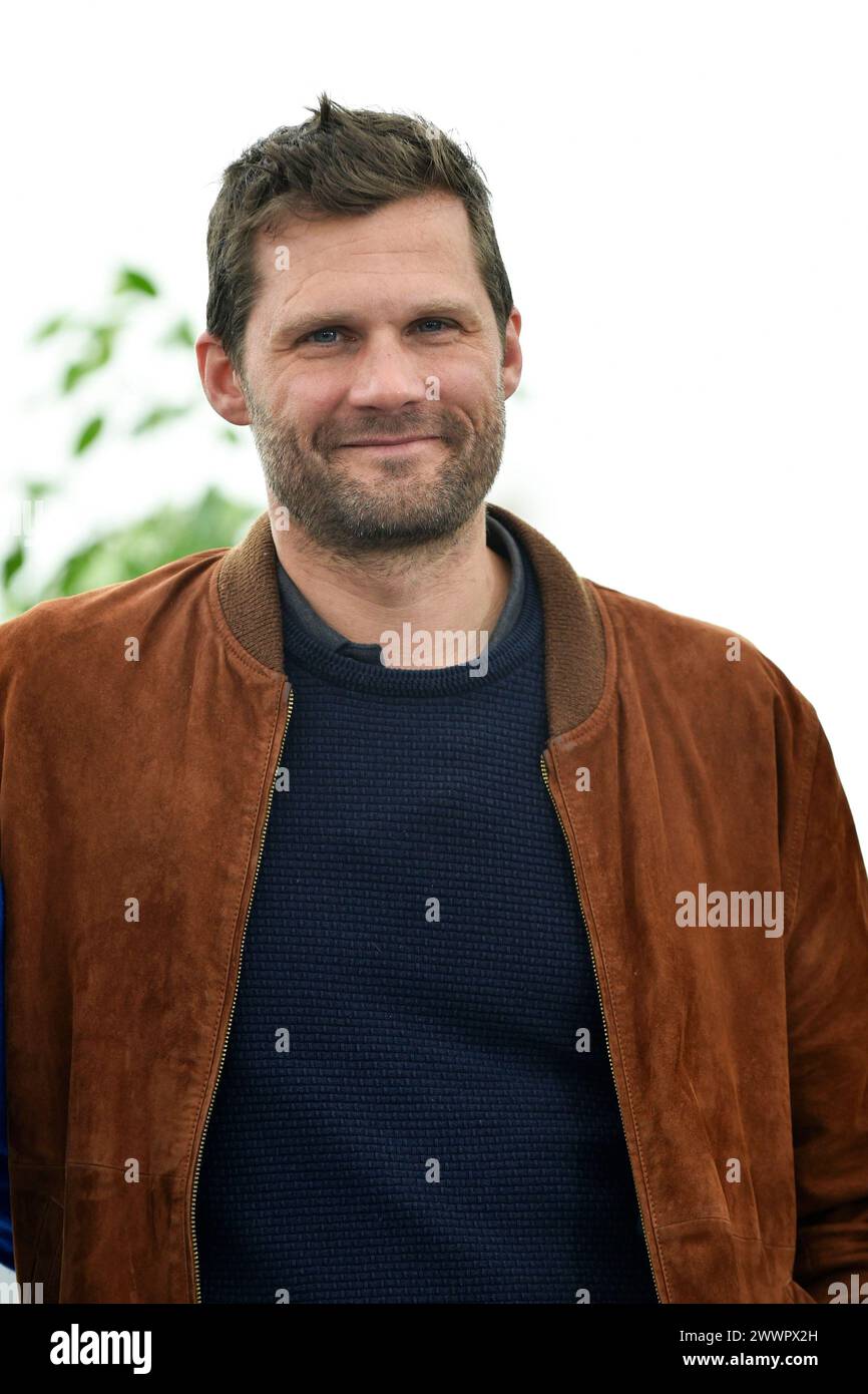 Actor Alexis Michalik posing during the photocall of the film “Flo ...