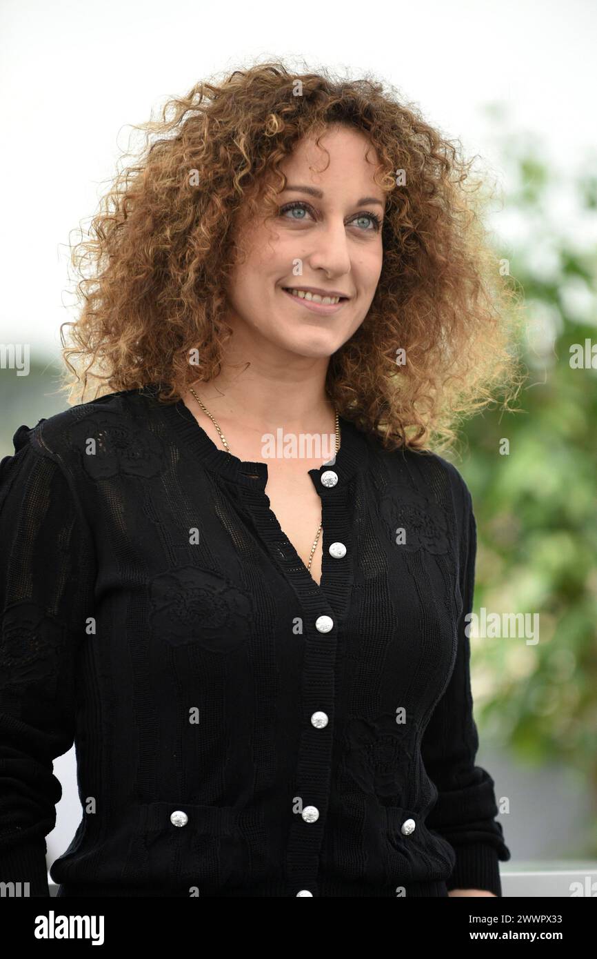 Film director Mona Achache posing during the photocall of the film ...