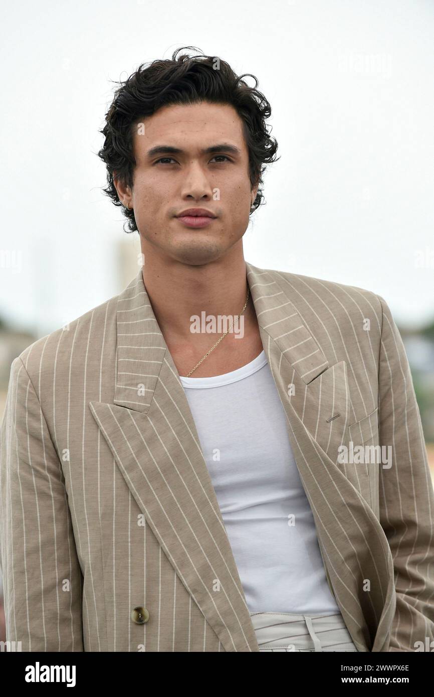 Actor Charles Melton posing during a photocall on the occasion of the ...
