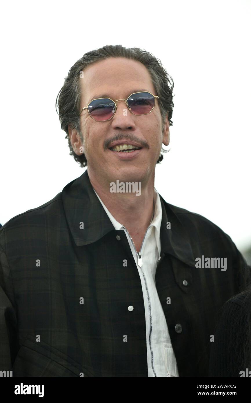 Actor Reda Kateb posing during a photocall on the occasion of the ...