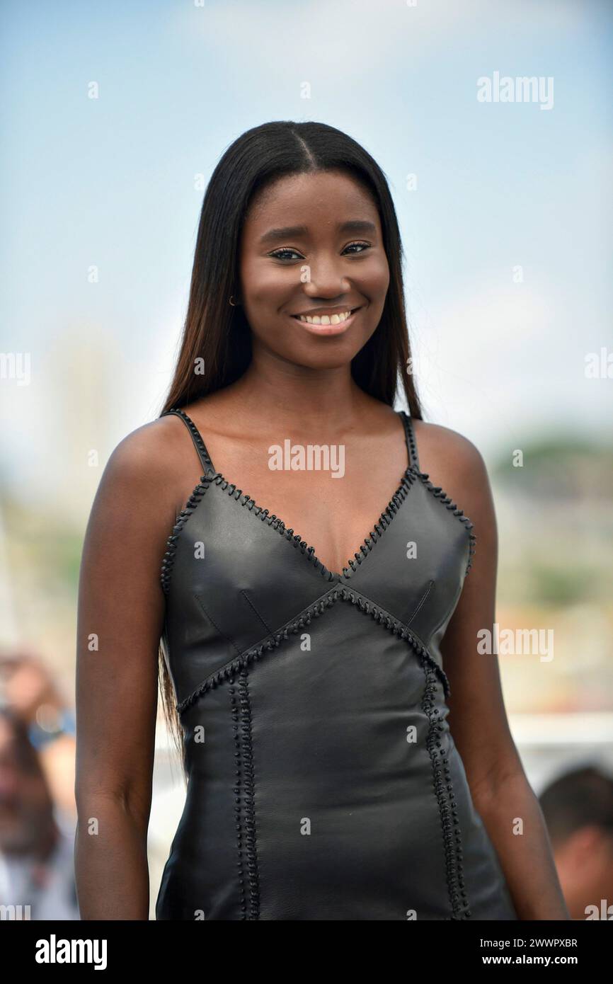 Actress Karidja Toure posing during a photocall on the occasion of the ...