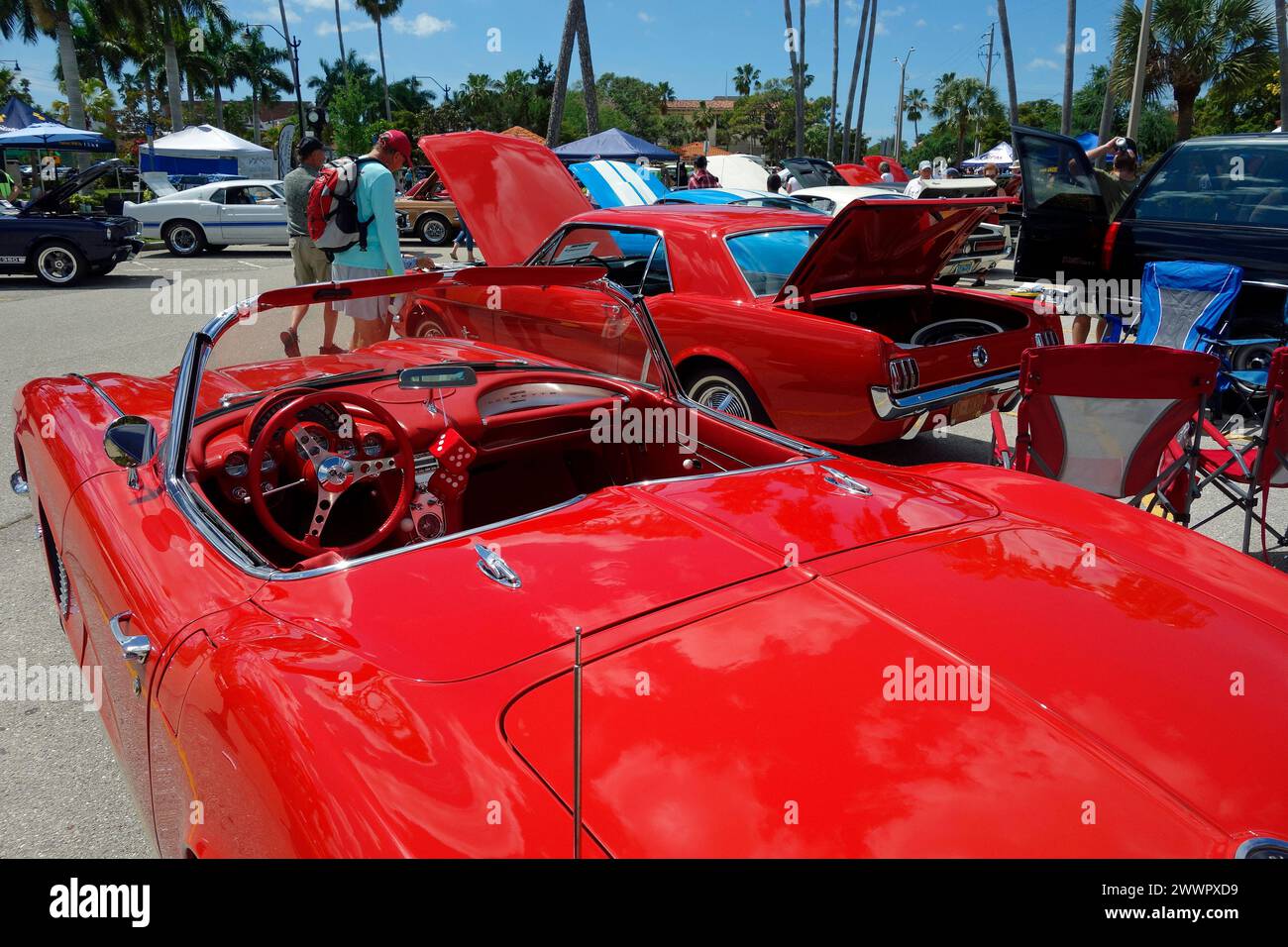 car show, venice, florida, usa Stock Photo - Alamy