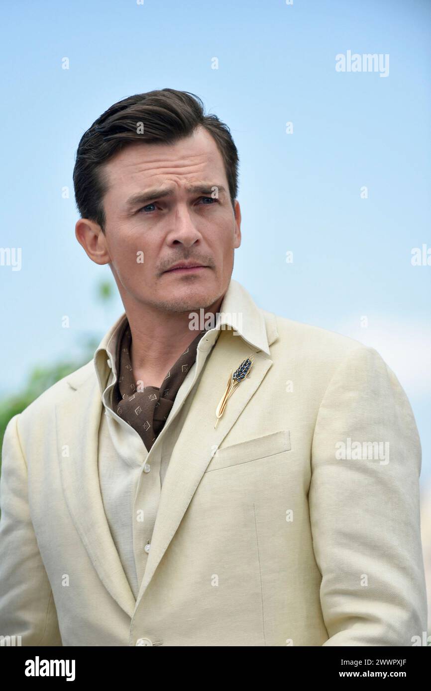 Actor Rupert Friend posing during the photocall of the film “Asteroid ...