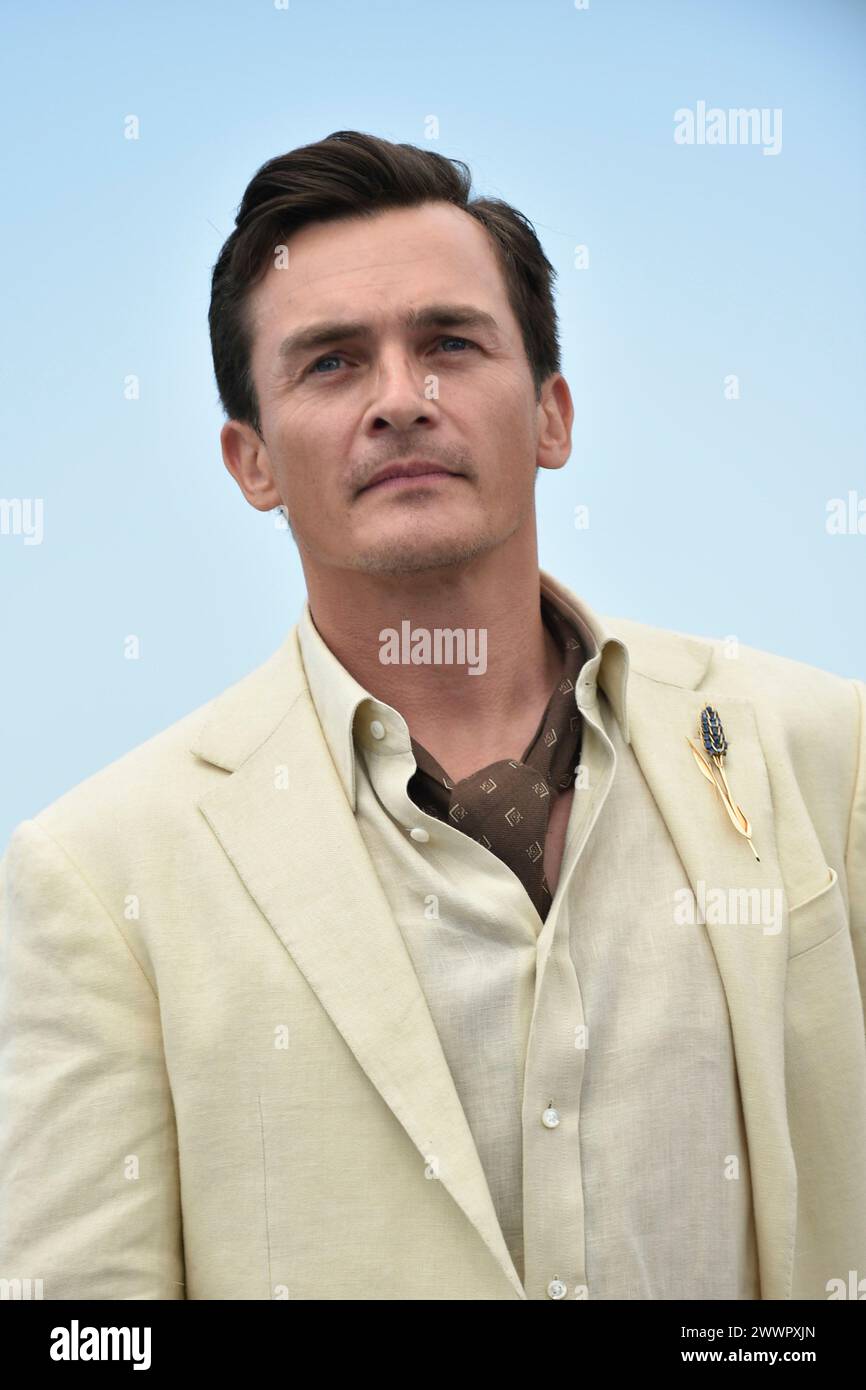 Actor Rupert Friend posing during the photocall of the film “Asteroid ...